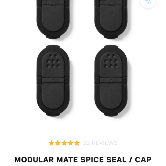 Tupperware | Kitchen | Tupperware Modular Mates Spice Container Seals ...